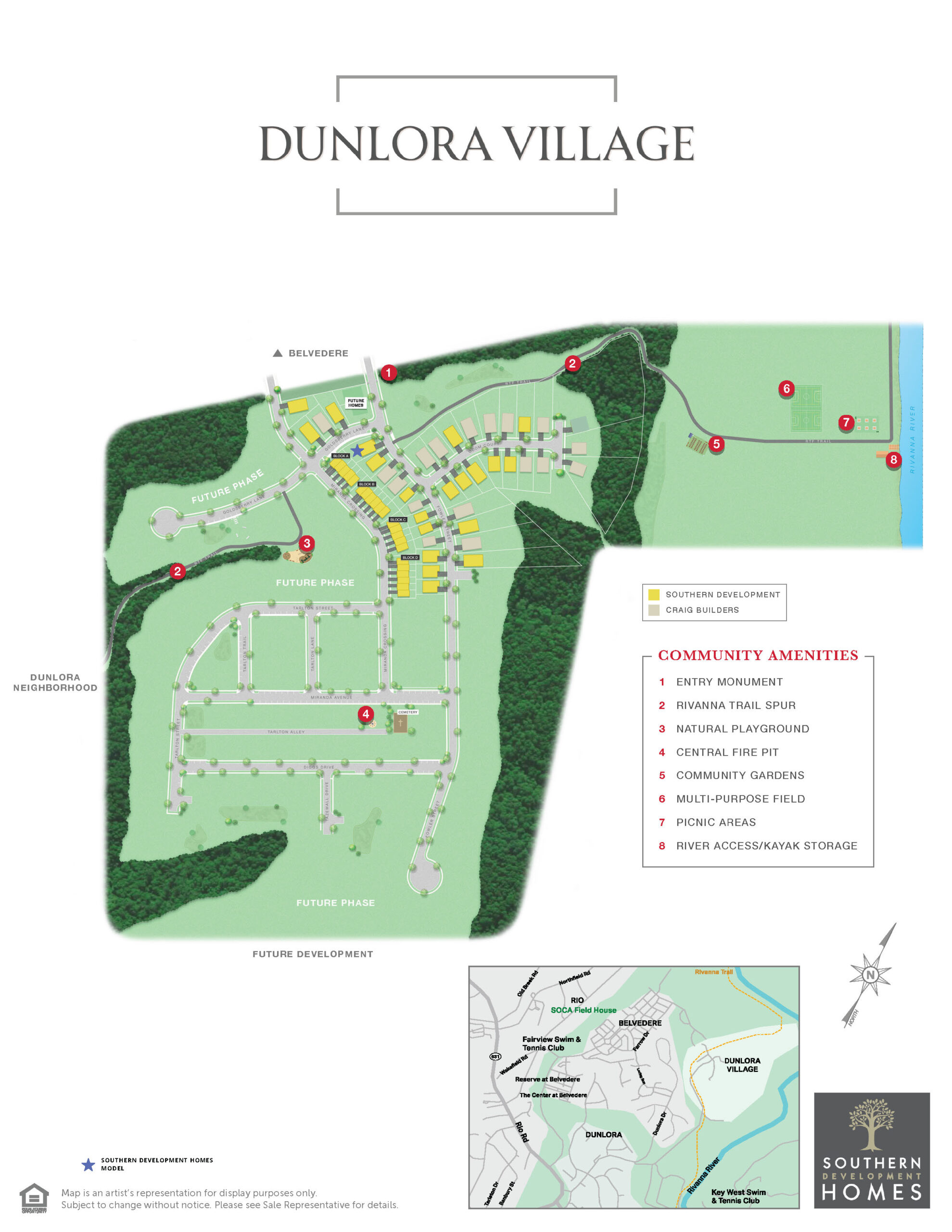 Dunlora Village - Southern Development Homes
