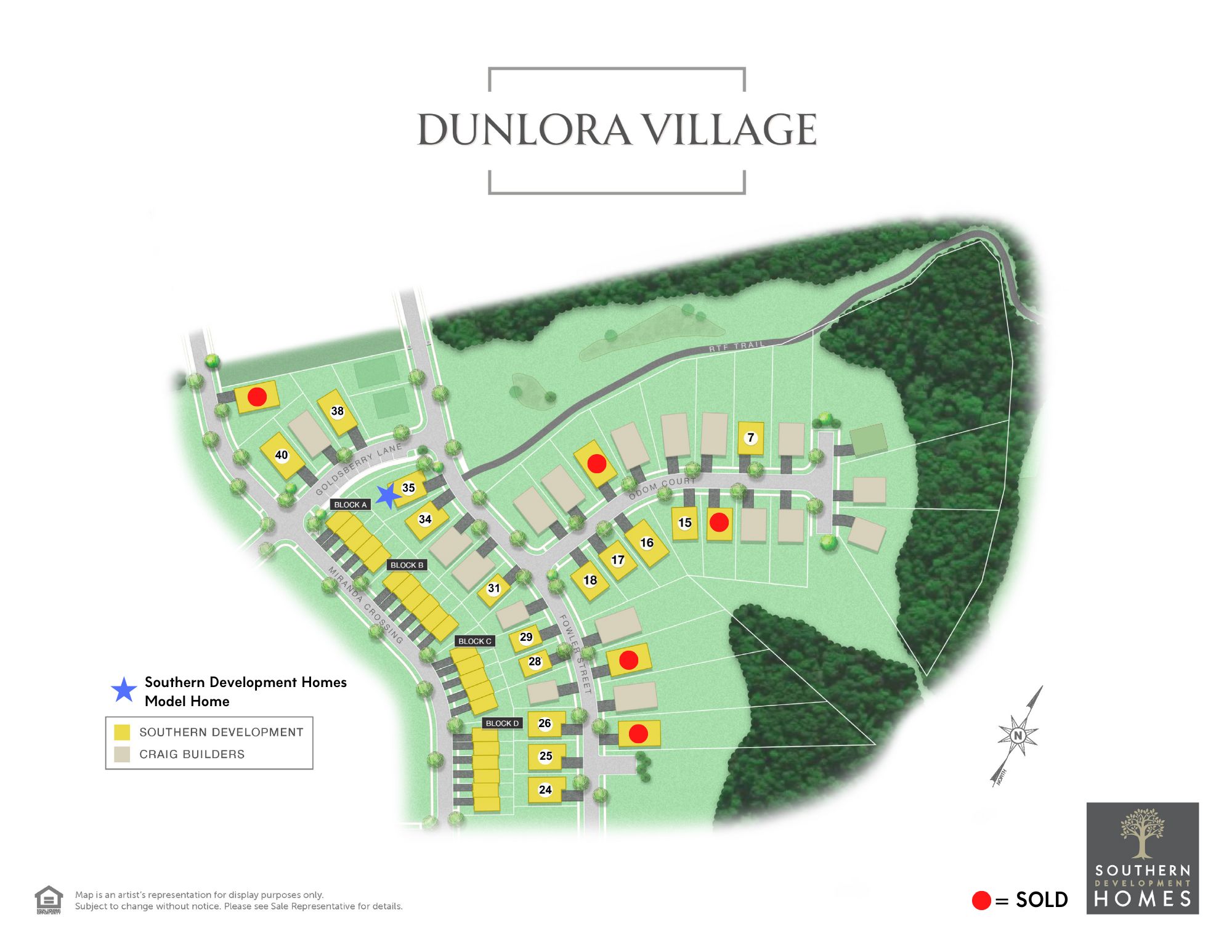 Dunlora Village - Southern Development Homes